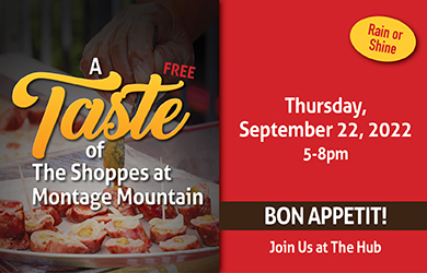 A Taste of The Shoppes at Montage Mountain - The Shoppes At Montage ...